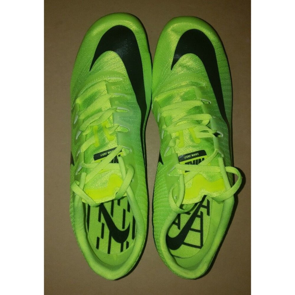 Nike Zoom Ja Fly 3 Green Track & Field Spikes Men's S… - Gem